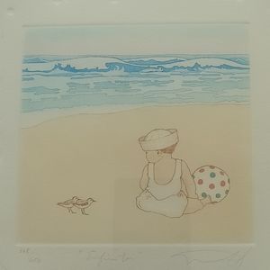 hand signed and numbered vintage lithograph | Accents | Vintage Hand ...